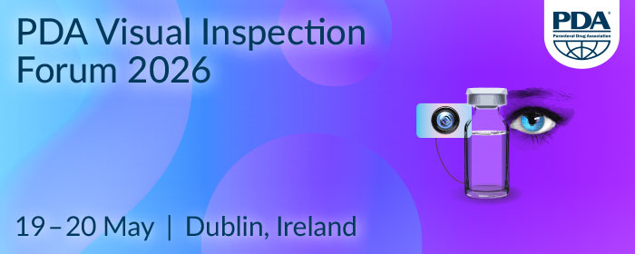 PDA Visual Inspection Forum 2026 | PDA