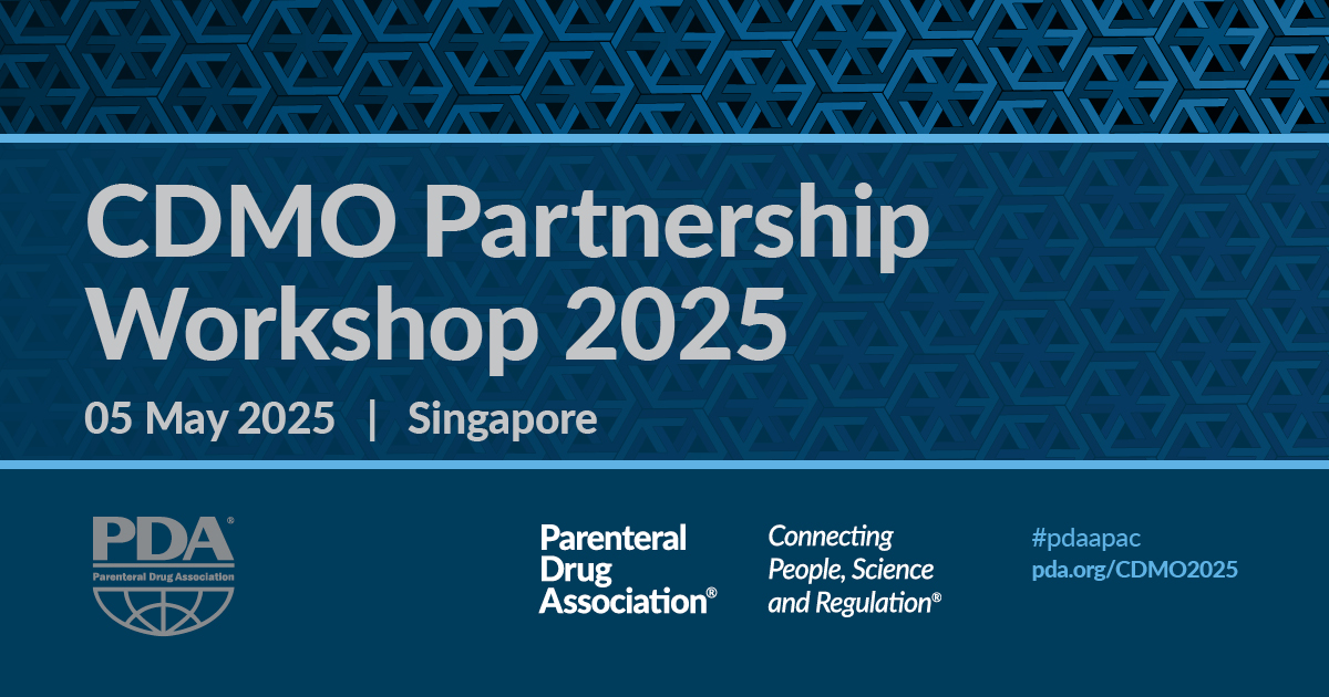 PDA CDMO Partnership Workshop 2025 | PDA