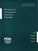 PDA Technical Report No. 27, (TR 27) Pharmaceutical Package Integrity ...